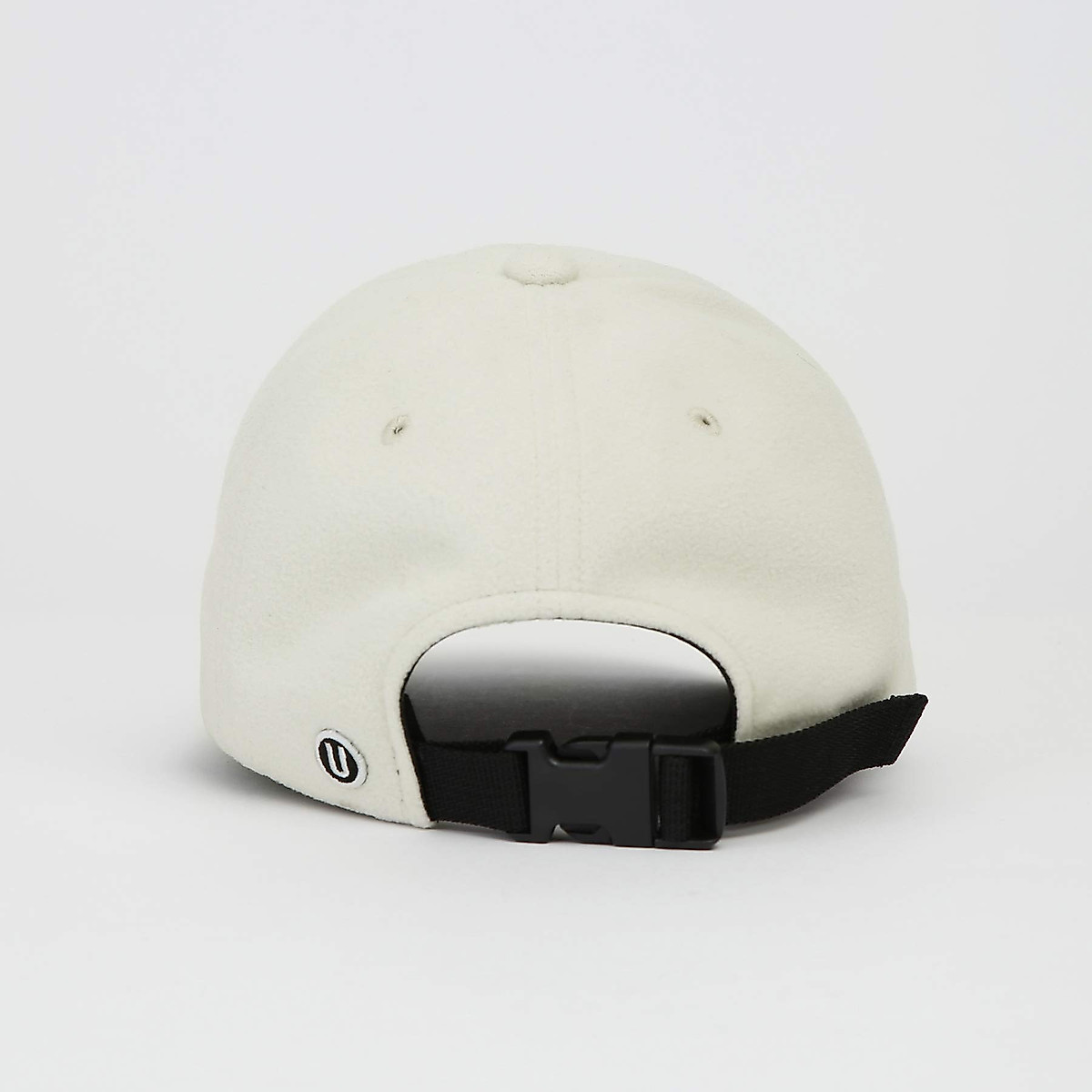 UNDERCONTROL Baseball Fleece Dad Hat Low Profile Embroidered Curved Visor Sports Adjustable Buckleback Trucker Cap Unisex (White)