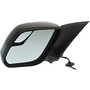 Kool Vue Driver Side Power Non-Heated Mirror for Chevrolet Colorado GMC Canyon 2015-2017 With Spotter Glass Paintable