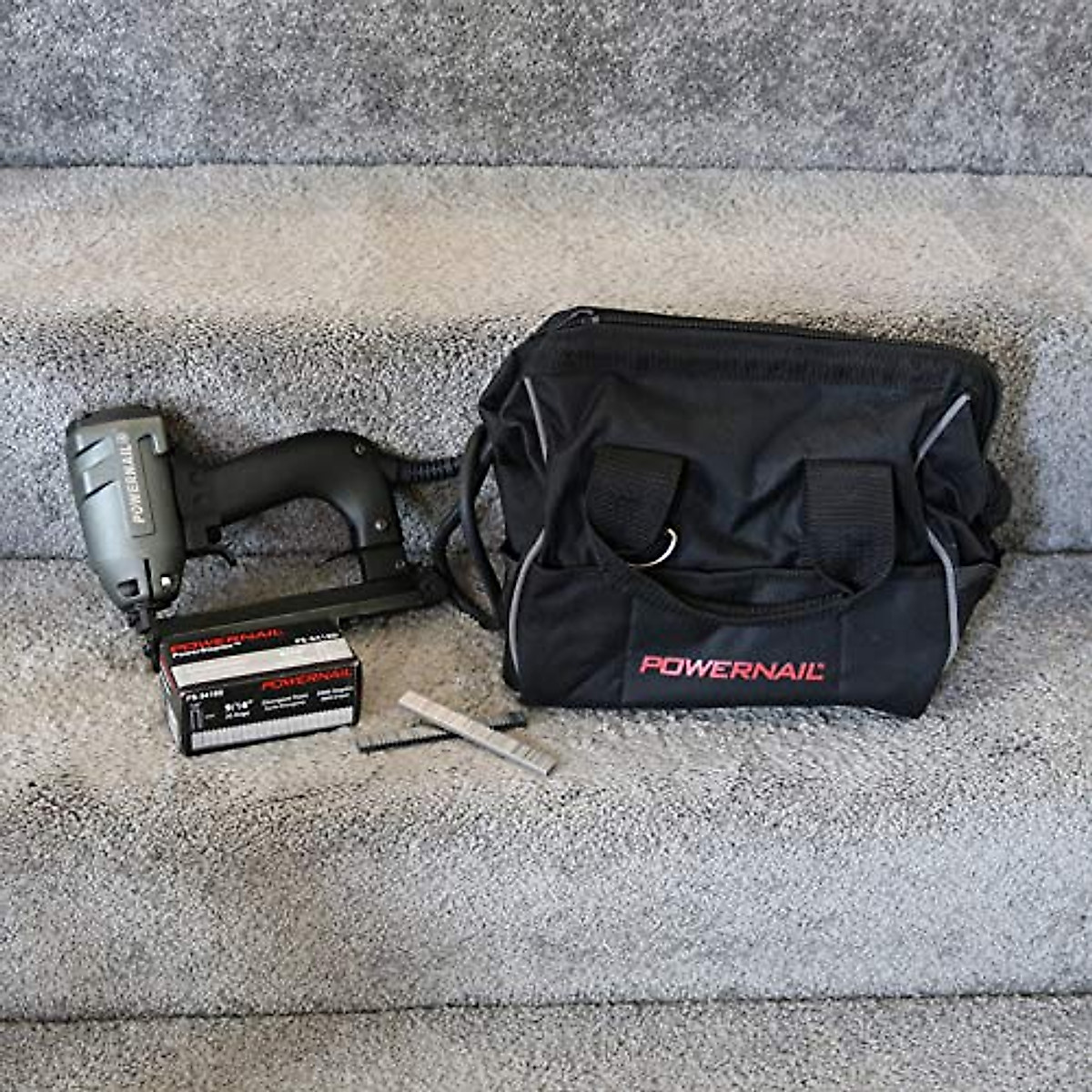 Powernail PTACK54E 20 Gauge 3/16 Inch Crown Electric Carpet Stapler