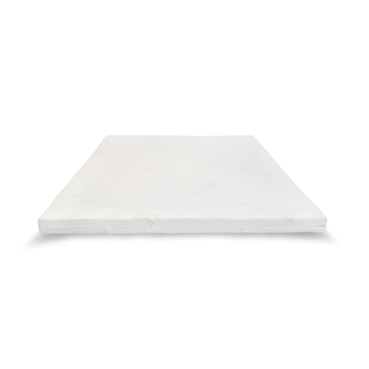 Naturepedic 2'' Adagio Latex Mattress Topper - Thick Cooling Breathable Top Mattress Pad for Back Pain Relief & Full Body Contouring Comfort - Twin