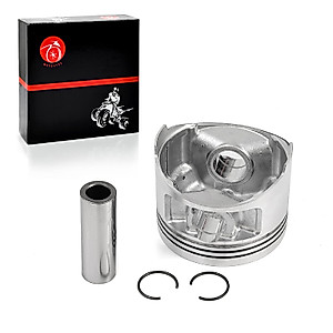 301cc Piston & Ring and Gasket Seal Engine Rebuild Kit STD Compatible with Yamaha Golf Cart G11 G16 G20 1996-2002