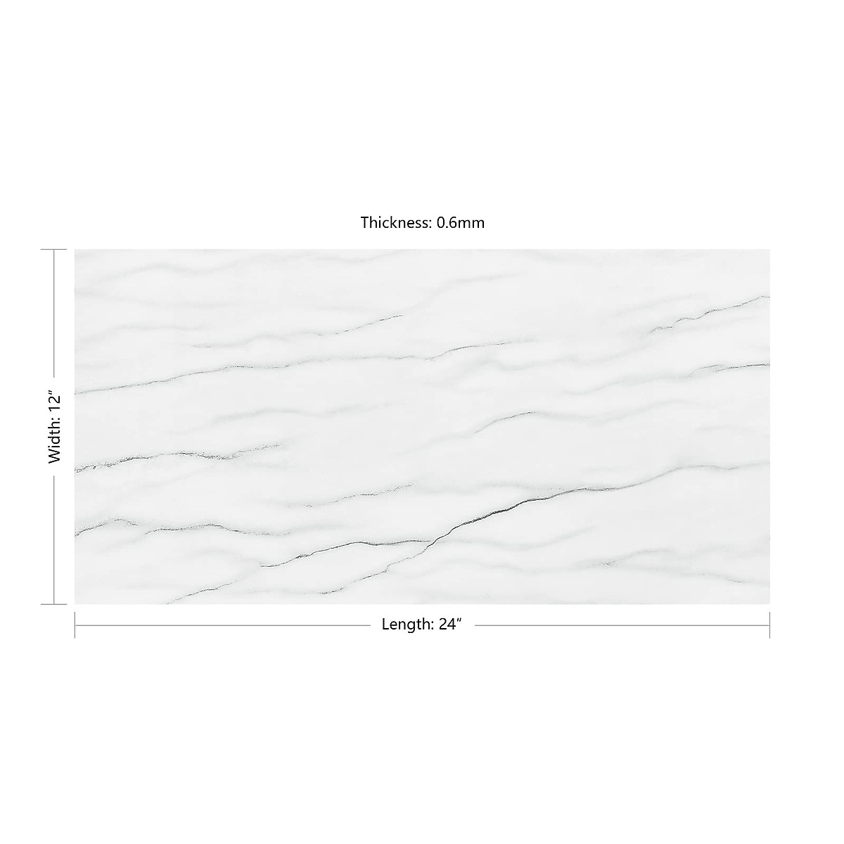 LaCheery 15 PCS Marble Peel and Stick Floor Tile 12x24 In Waterproof Bathroom Floor Tile Vinyl Sheet Flooring Stick On Floor Tile Stickers Off White Vinyl Flooring Adhesive Removable Laminate Flooring