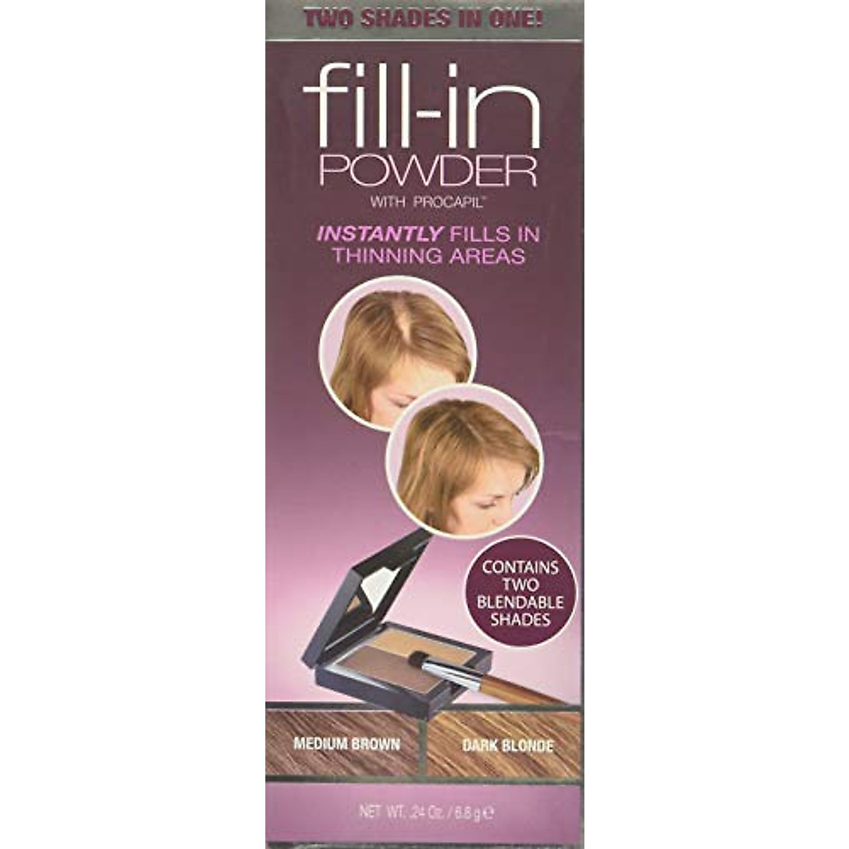 Cover Your Gray Fill In Powder - Medium Brown/Dark Blonde