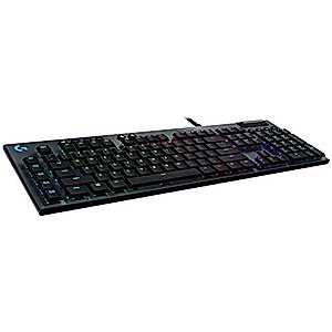logitech G G815 RGB Mechanical Gaming Keyboard - Tactile (Renewed)