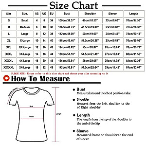 DASAYO Cute Shirts for Women Cotton Linen Tops for Women Loose Fit Casual Solid Color Elbow Sleeve Shirt Blouse Gauze Trendy Going Out V Tshirt Womens Tank Tops Dressy Casual