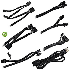 EVGA 100-BR-0500-K1 500 BR, 80+ Bronze 500W, 3 Year Warranty, Power Supply