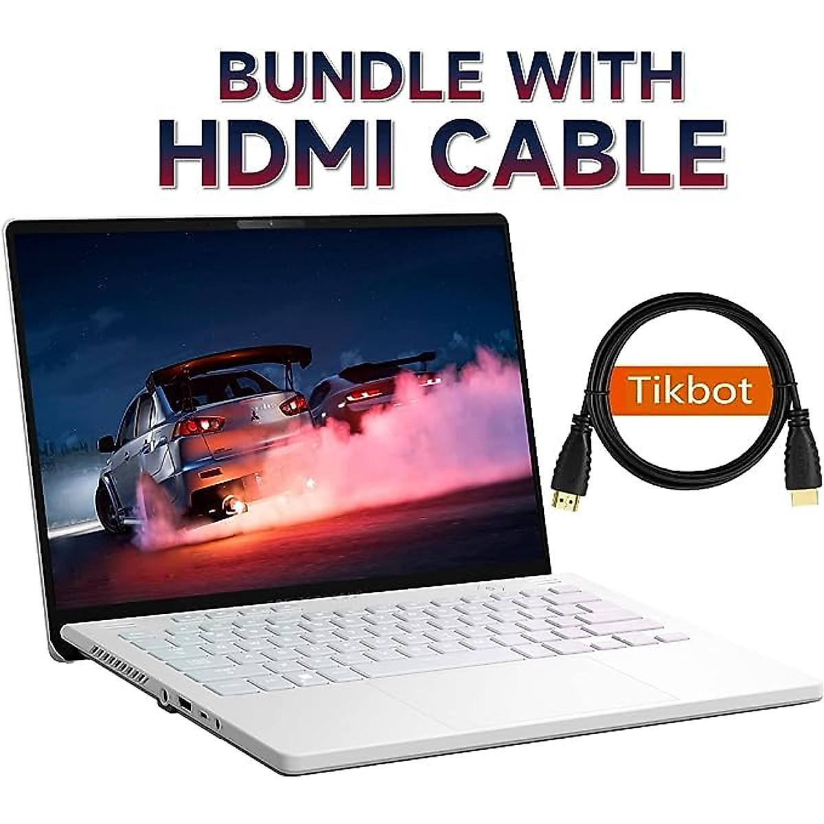 Asus ROG Zephyrus 14” WQXGA 120Hz Gaming Laptop – AMD Ryzen 9 6900HS– Radeon RX 6700S-Window 11 Home，with HDMI Cable(40GB RAM | 1TB SSD)