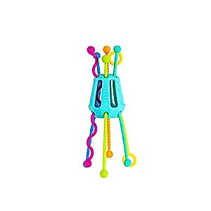 MOBI ZIPPEE Original Activity Toy for Toddlers' Sensory Development - Montessori Design by Parents and Reviewed by Doctors - BPA and Phthalate Free - with Food Grade Silicone - for Boys or Girls