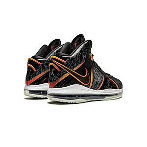 Nike Lebron VIII QS Black/Black/White/Multicolor 7.5 D (M)