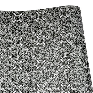 Yifely Vintage Petal Countertop Covering Paper Self-Adhesive Shelf Liner Coffee Table Decor 17.7 Inch by 9.8 Feet