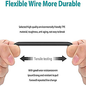 Dysead AC Adapter Battery Charger for Sony Handycam HDR-SR12 Power Supply Cord Cable