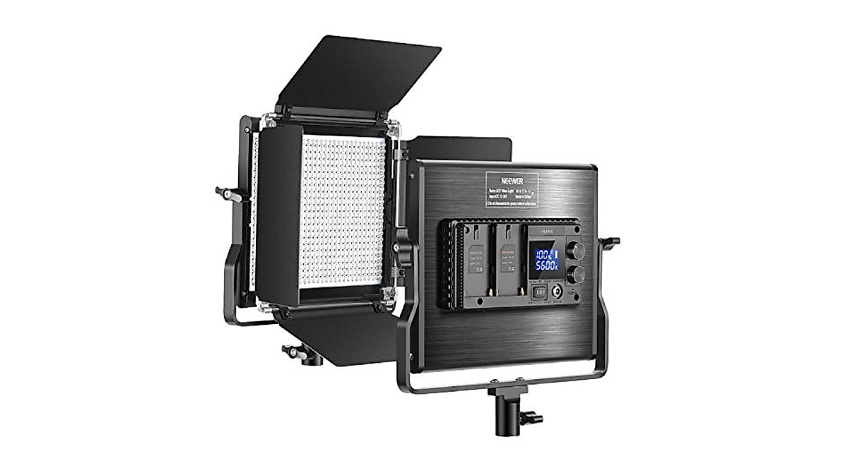 Neewer 660 LED Video Light - Dimmable Bi-Color Panel for Studio & YouTube