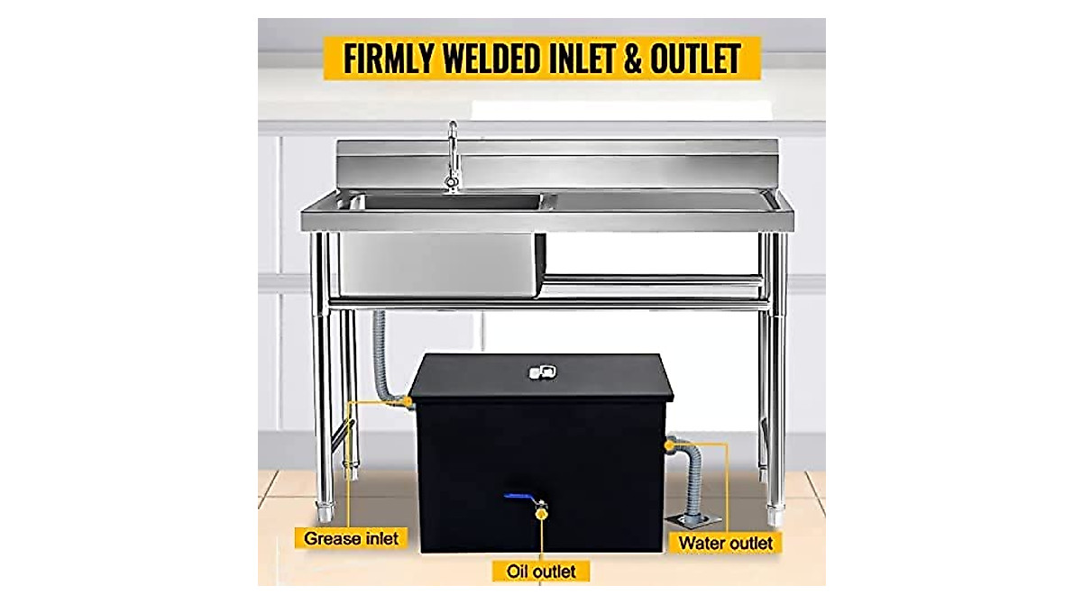 Commercial Grease Interceptor: Durable & Easy to Install