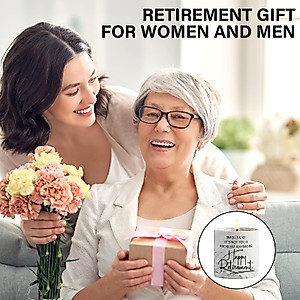 FreeJac Retirement Gifts for Women Men Retirement Candle for Coworker Boss Farewell Gifts Funny Retirement Gifts for Friend Teacher Nurse Goodbye Gifts Retired Gifts for Woman Lavender Candle