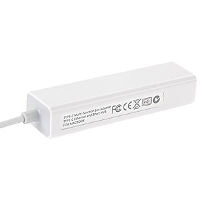 Jiali USB-C Hub Converter USB-C/Type-C 3.1 to 3 Ports USB HUB + Ethernert Adapter, for Galaxy S8 & S8 + / LG G6 / Huawei P10 & P10 Plus/Xiaomi Mi6 & Max 2 and Other Smartphones