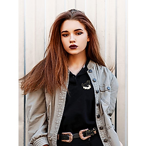 10 Pieces Cat Pins Cute Brooch Pin Set Kawaii Cat Backpack Pin Black Cat Book Brooch Gothic Aesthetic Cat Buttons for Backpacks Clothing Bags Lapel Jackets for Women Men DIY Presents