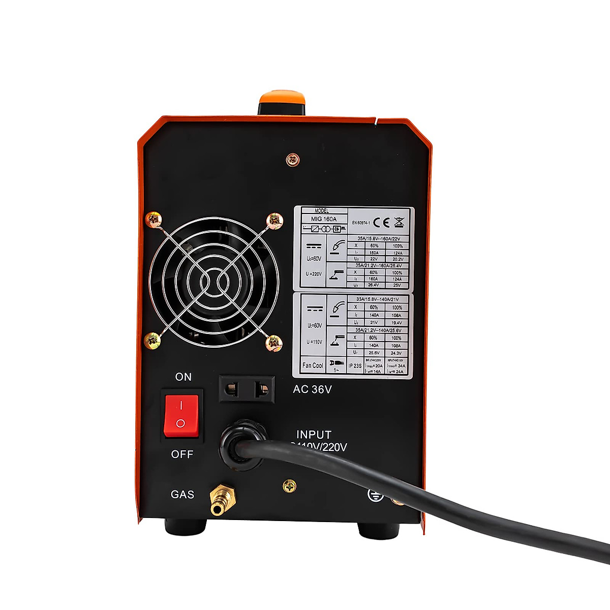 MIG Welder 160 Amp 110/220V Dual Voltage, Automatic Feed Wire MIG/Lift TIG/ARC 3 in 1 Multiprocess Welder Machine, Gas/Gasless Inverter Multi-Process Welding Machine