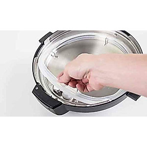 "GJS Gourmet Silicone Ring Compatible with 6.5 qt and 8.0 qt NINJA FOODI TENDERCRISP Pressure Cooker". This ring is not created or sold by Ninja.