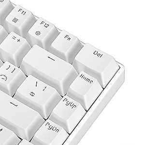 Kafuty-1 Mechanical Gaming Keyboard | 82 Keys | RGB LED Backlit | 2.4G/ Bluetooth 3.0/ Type C Wired 3 Modes, for Windows2000/ME/XP/for Vista /7/HarmonyOS/8/10/for Android/for iOS (Black Shaft)