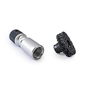 AME Intl-37330 Hub Buddy Impact Driven Surface and Stud Cleaner-Black/Silver