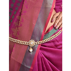 Efulgenz Kamarbandh for Women Indian Bollywood Vintage Waist Belt Belly Chain Kamarbandh Bridal Dangle Tassel Body Jewelry
