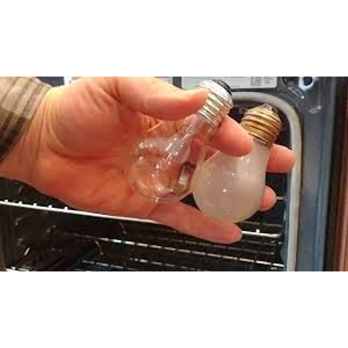 Bulbmaster 4 Pack 40A15/CL - 40 Watts A15 Incandescent Oven Refrigerator Bulb High Temperature Resistant Appliance Bulb - Clear Finish - Standard Household Medium (E26) Base