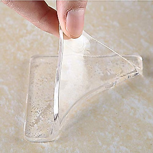 Toxz 4pcs Washing Machine Shock Proof Pads,Refrigerator Anti-Slip Mat,Table Cabinet Chair Furniture Cushion,PU Material,Shock Absorbers