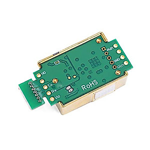 Teyleten Robot 1Pcs MH-Z19B Infrared Carbon Dioxide Monitor Sensor CO2 Detection Sensor Module UART PMW Wave Output 0-5000ppm+Cable