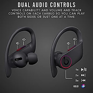 Beats Powerbeats Pro Wireless Earbuds - Apple H1 Headphone Chip, Class 1 Bluetooth Headphones, 9 Hours of Listening Time, Sweat Resistant, Built-in Microphone - Black