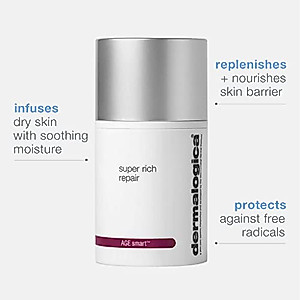 Dermalogica Super Rich Repair (1.7 Fl Oz) Anti-Aging Super-Concentrated Face Moisturizer - Help Replenish Skin's Natural Moisture Levels