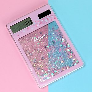 Pink Calculator Small Cute Mini Calculators Classroom Gifts for Girls Pocket Kawaii Calculator Birthday Gift for Kids
