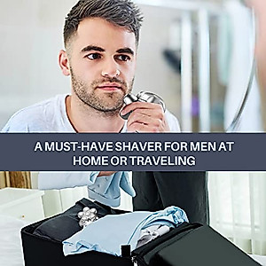 Roziaplus Head Shaver for Bald Men Electric Shavers Upgrade Rotary Shaver Best Close Shaver for Man Rechargeable Bald Mens Razor Multifunctional Electric Razors Wet & Dry Shaved Bald Shaver