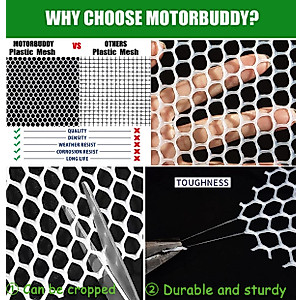 15.7IN x 10FT White Plastic Chicken Wire Fence Mesh,Hexagonal Plastic Poultry Netting for Chicken,Upgraded Plastic Garden Mesh Fencing for Gardening Wire Frame for Crafts, Balcony Protection Net