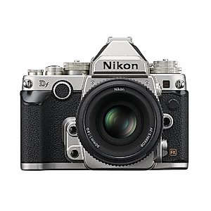 Nikon DSLR Camera Df 50mm f / 1.8G Special Edition kit Silver DFLKSL [International Version, No Warranty]