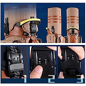 YIRENZUI Waterproof Multi-Function Golf Travel Bag with Wheels and Password Lock for Men Women Golf Course and Training Lightweight Golf Bag The fabric is scratch-resistant, odor-free and water-repell