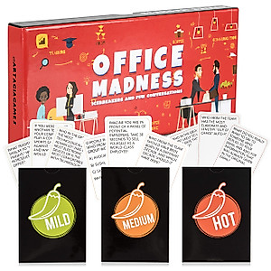 Team Building Card Game with 150 Icebreakers and Funny Questions | 3-in-1 Funny Office Game and Conversation Starter | Perfect for an Office Party or Corporate Retreat