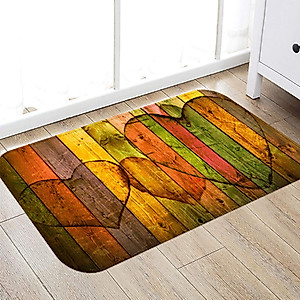 Non-Slip Floor Mat Home Doormat Carpet Kitchen Living Room Bedroom Rug Decor for Home(50 * 80CM)