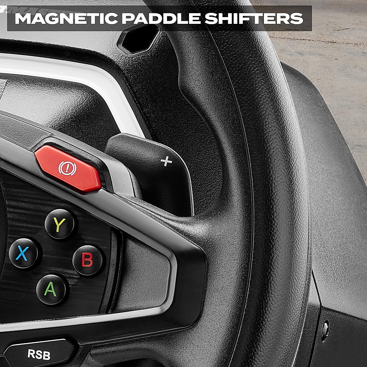 Thrustmaster T128X, Force Feedback Racing Wheel with Magnetic Pedals (Compatible with Xbox Series X|S, Xbox One, PC)