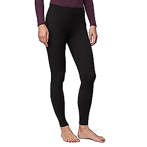32 Degrees Heat Womens Ultra Soft Thermal Lightweight Baselayer Legging Pant, Black, X-Large