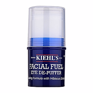 Kiehl's Facial Fuel Eye De-Puffer for Men, 0.17 Ounce