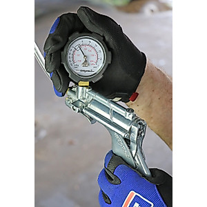 Mityvac MV8510 Silverline Elite Brake and Clutch Vacuum/Pressure Hand Pump for Performance Diagnostics, Brake Bleeding, Fluid Transfer, Evacuation, Windshield Repair, 2" Compound Gauge, Dual Converter