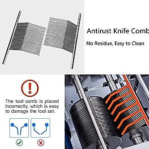 AI XUAN Commercial Meat Cutter Machine, Stainless Steel Restaurant Food Cutter, Meat Cutting Slicer, 330LBS/H 850W(Meat Thickness: 3.5mm)