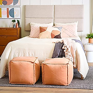 Main + Mesa Cotton Geometric Lumbar Decorative Throw Pillow