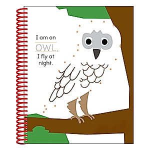 Wipe Clean Dot to Dot Animal Book For Kids 3 - 5 (Start Little Learn Big Series)