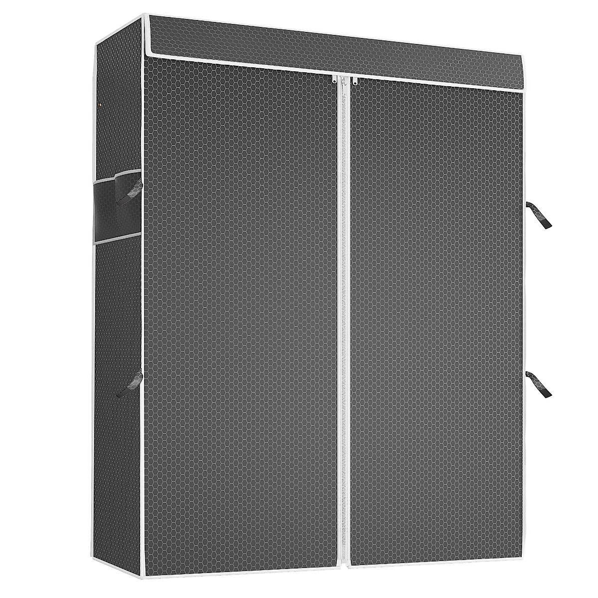 VIPEK Cover ONLY for V2/V2S/V7/V7 Basic/V11S/R4/R4i/R1 Plus/V2i Garment Rack, Dustproof Oxford Fabric Clothing Rack Cover with Zipper, 46.1" L X 17.7" W X 75.2" H, Black