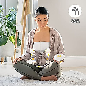 Medela Breast Pump | Swing Maxi Double Electric | Portable Breast Pump | USB-C Rechargeable | Bluetooth | Closed System