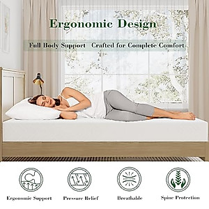 JOYRIDE SLEEP King Size Mattress in a Box, 10 Inch Memory Foam Mattress for Pressure Relief & Cooling Gel, Medium Firmness Bed Mattress, Lasting Comfort, Fiberglass Free, CertiPUR-US