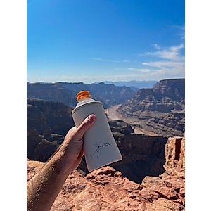 The Amarok Bottle Cooler (Off White, fits All 20oz Bottles and More)