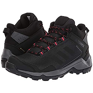 adidas Outdoor Women's Terrex EASTRAIL MID GTX Hiking Boot CARBON/BLACK/ACTIVE PINK 10 M US