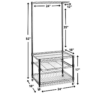 DormCo Suprima Portable Mini Fridge Organizer